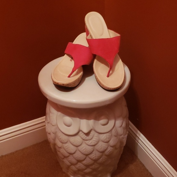 Tsubo | Shoes | Cherry Red Tsubo Odella Sandal | Poshmark